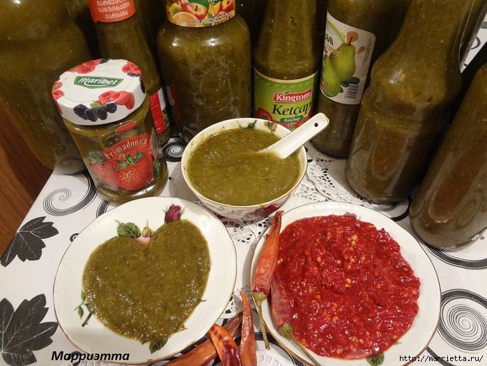 უგემრიელესი ტყემლის საწებელი დუღილისა და სტერილიზაციის გარეშე ...